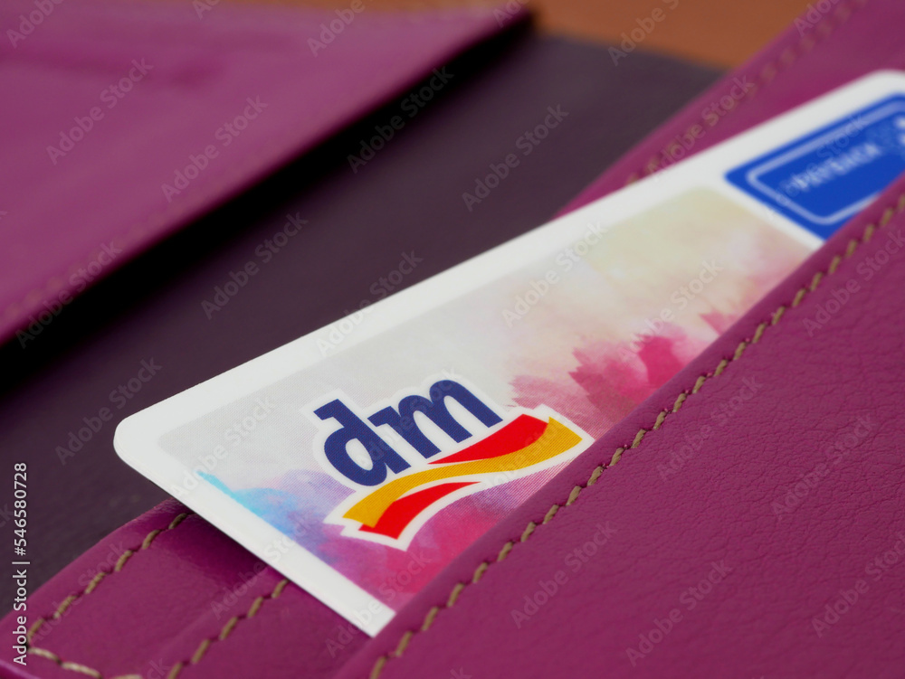 dm drogerie markt active beauty loyalty card in wallet in Zagreb ...