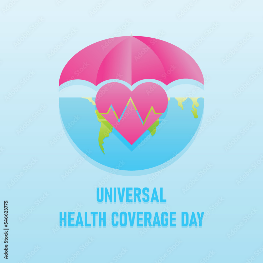Universal Health Coverage Day background. Stock Vector | Adobe Stock