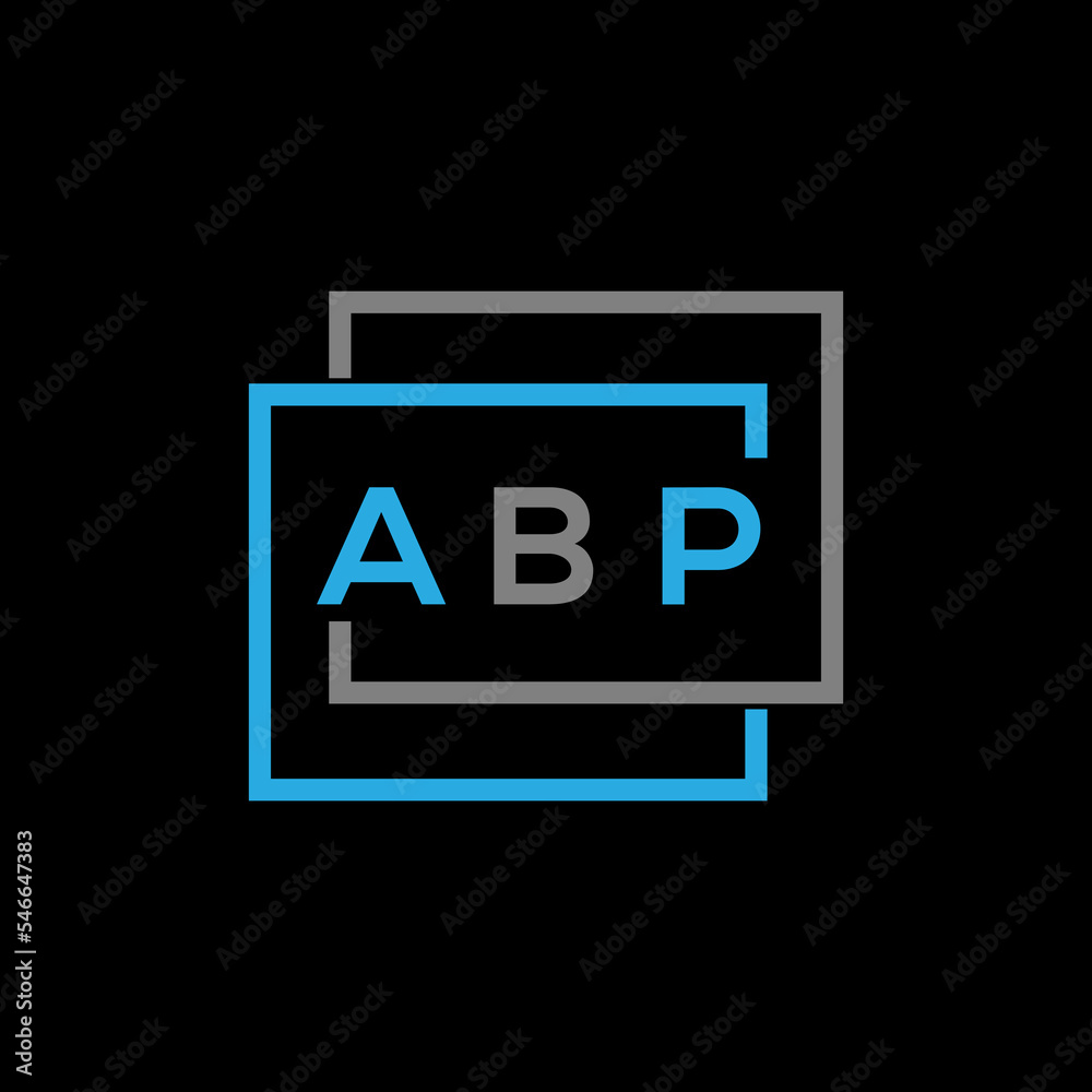 ABP letter logo creative design. ABP unique design. Stock Vector ...