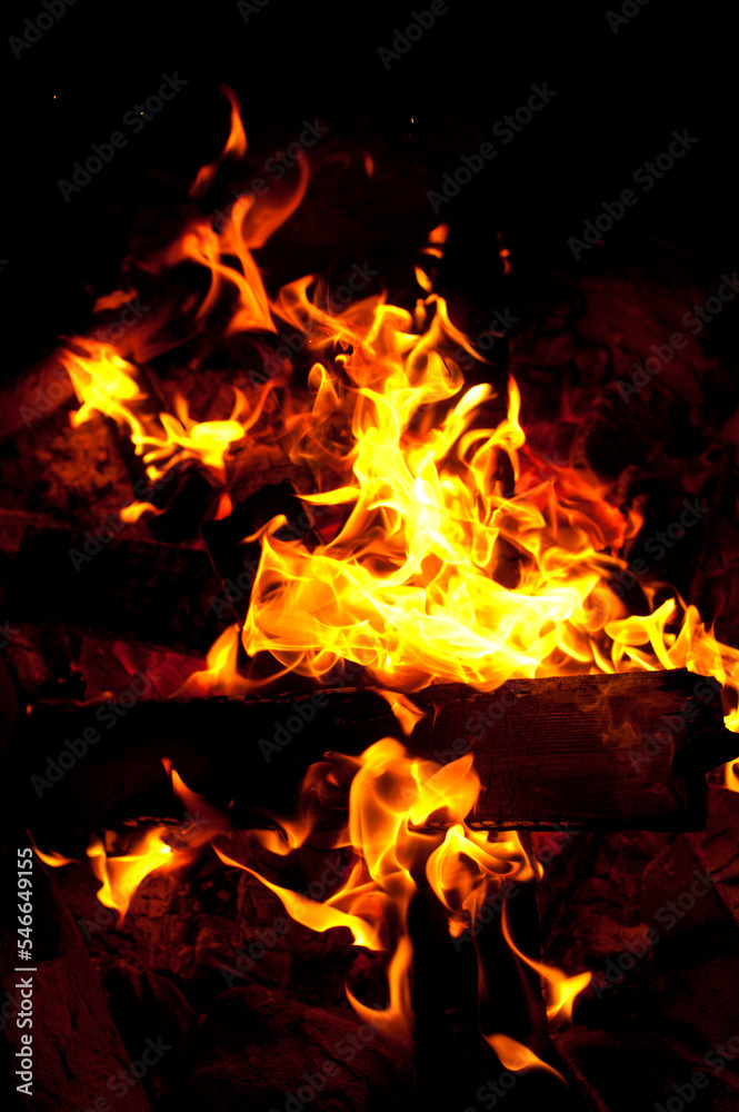 Fire detail Stock Photo | Adobe Stock