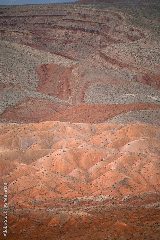 Patterns in the landscape in the Raplee ridge and Comb ridge area of ...