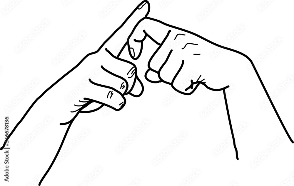 british signs language letter k-bsl Stock Vector | Adobe Stock