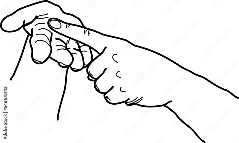 british signs language letter l-bsl Stock Vector | Adobe Stock