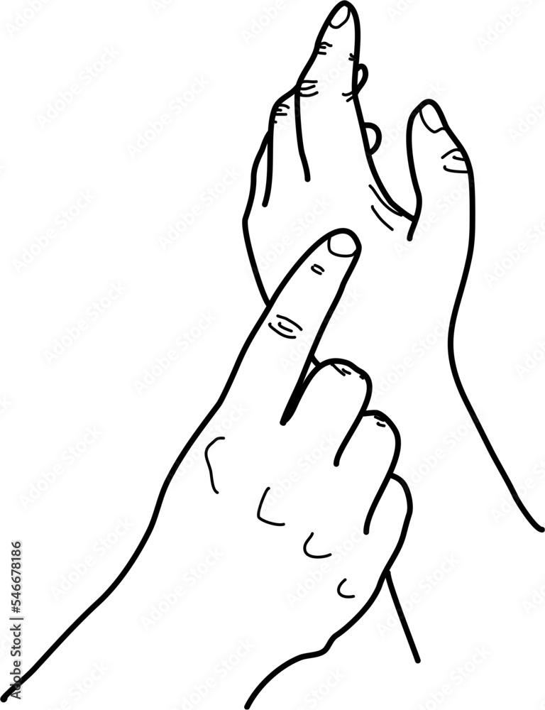 british signs language letter y-bsl Stock Vector | Adobe Stock