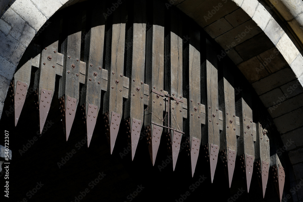 Medieval Castle Portcullis