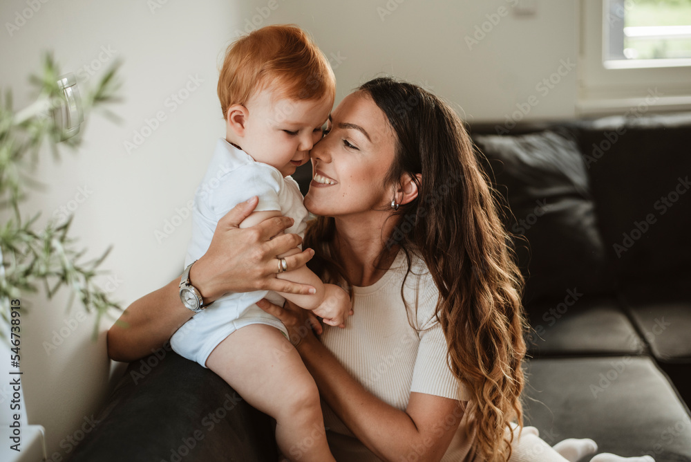 Mother and son Stock Photo | Adobe Stock