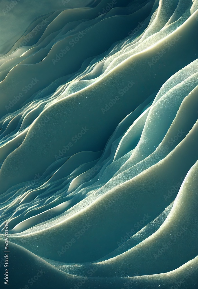 Hand drawn abstract minimalistic waves pattern. Collage contemporary ...