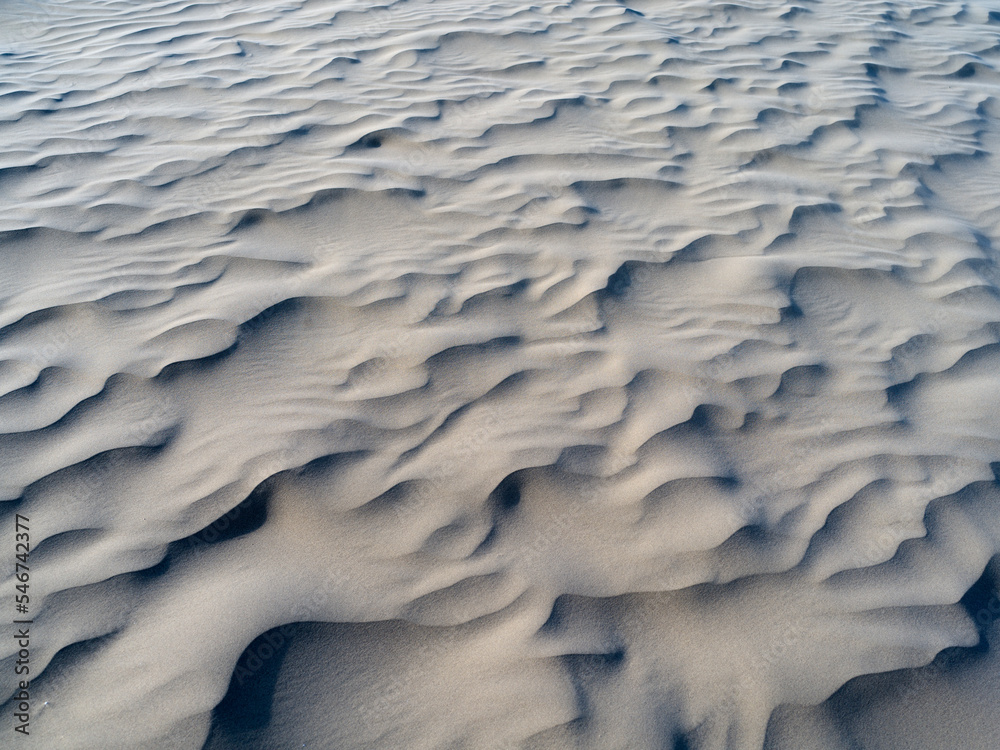 The pattern of sand in the desert. Stock Photo | Adobe Stock
