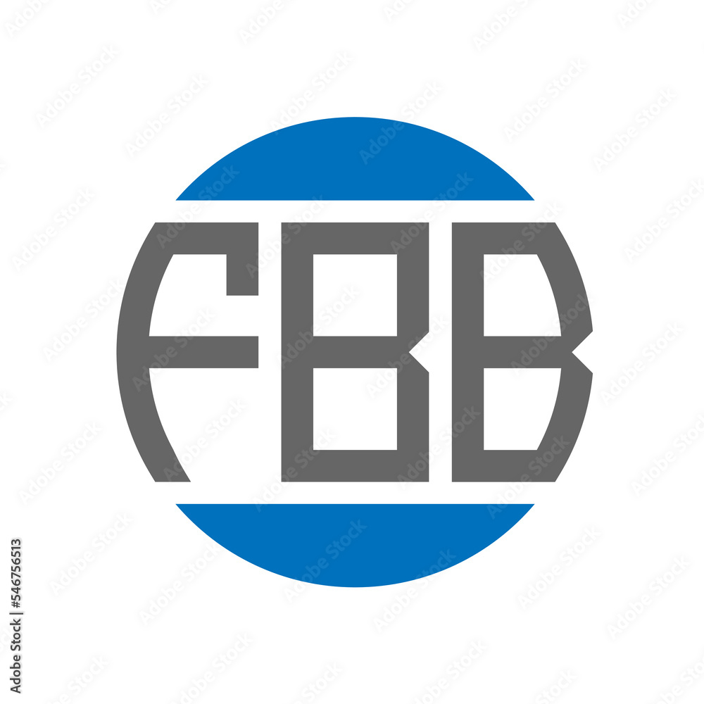 FBB letter logo design on white background. FBB creative initials ...