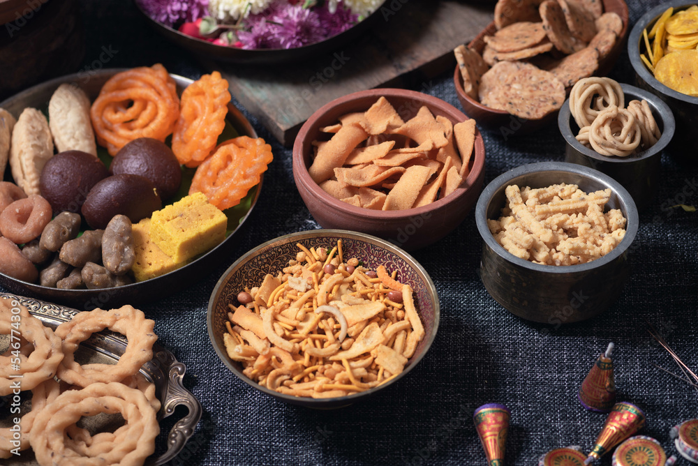 Tamilnadu Special Sweets and Snacks Stock Photo | Adobe Stock
