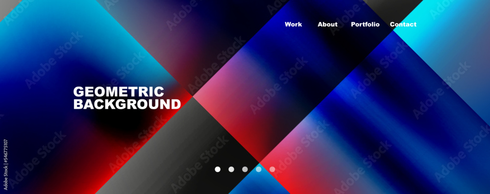 Squares and lines dynamic speed abstract background. Vector ...