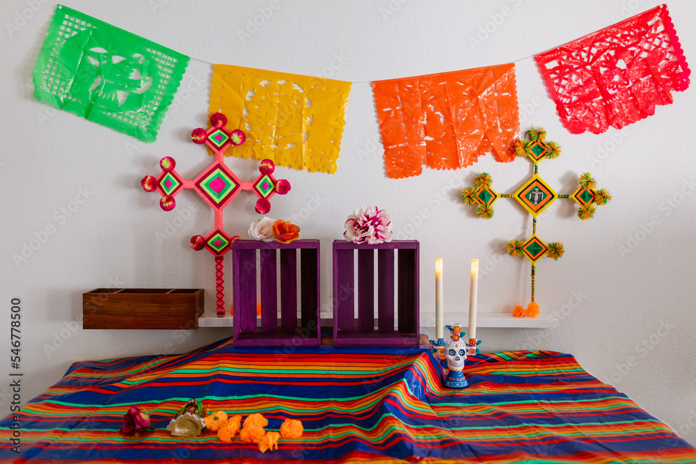 Mexican Altar "Dia de muertos" Stock Photo | Adobe Stock