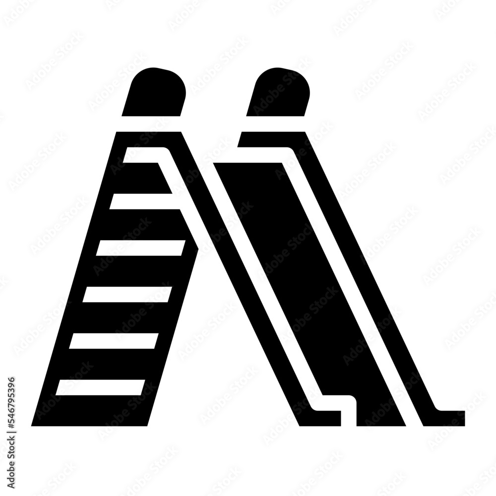playground slide playground childhood toy icon Stock Vector | Adobe Stock