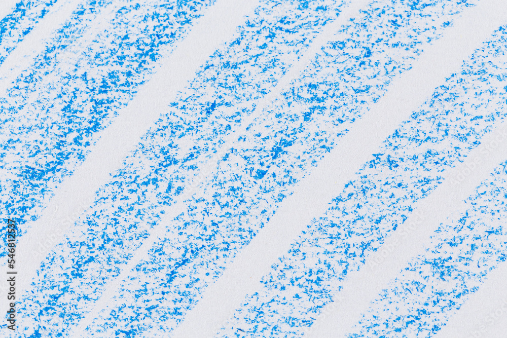 Wax crayon hand drawing blue background Stock Illustration | Adobe Stock