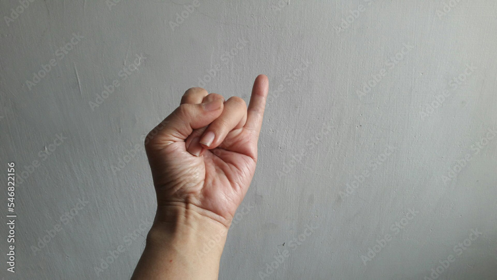 Man palm isolated pose. Hand pose close-up. Photos of various poses of ...