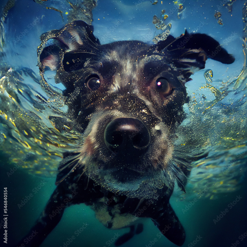 Underwater Photography Dogs