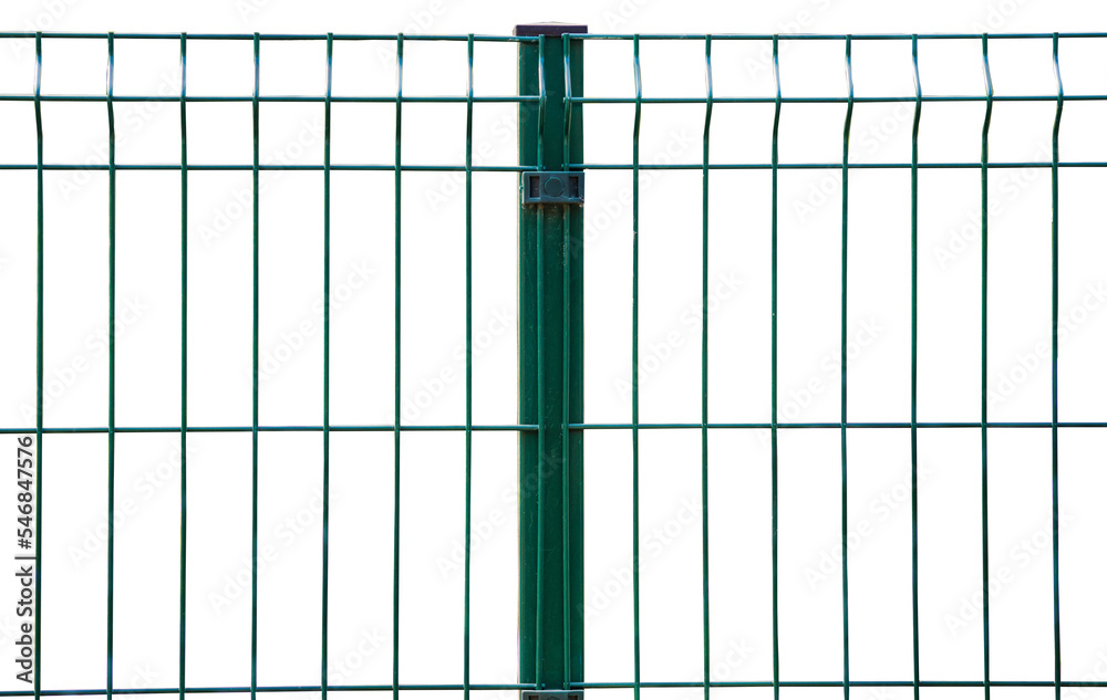 grating wire industrial fence , pvc metal fence panel on transparent ...