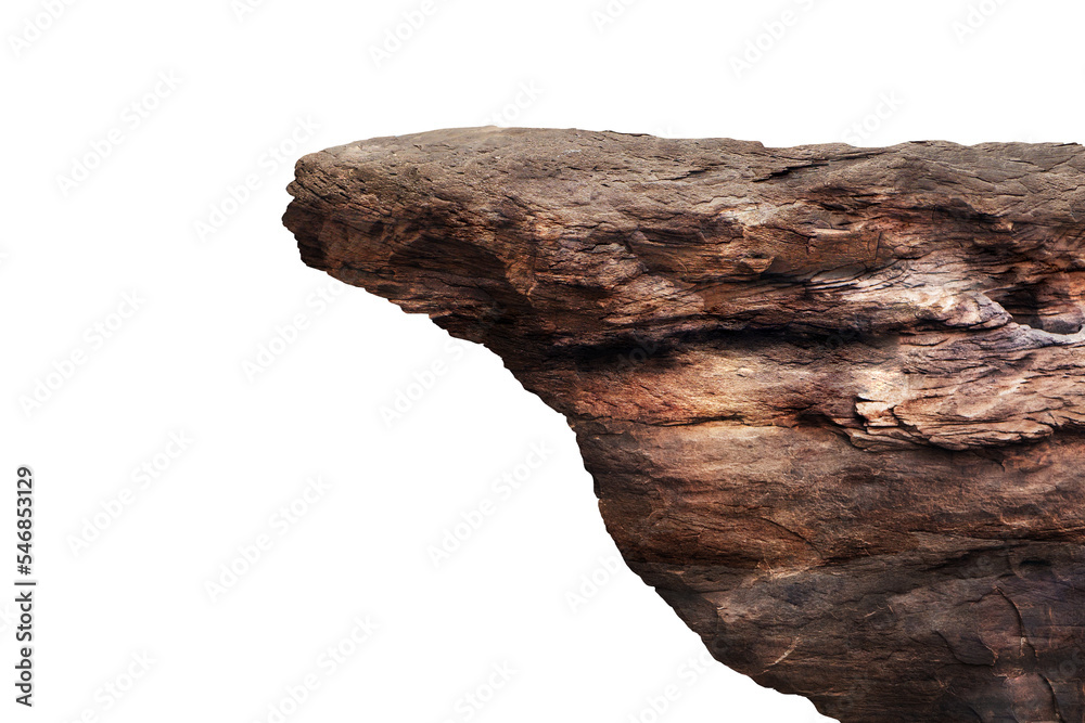 Rock isolated transparency background. Stock Photo | Adobe Stock
