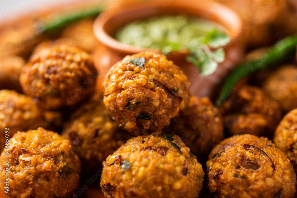 Moong Dal Vada Also mungode , Pakoda, Pakode, Pakore, Moong wada ...