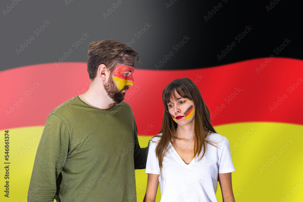 Germany Football Fans Crying