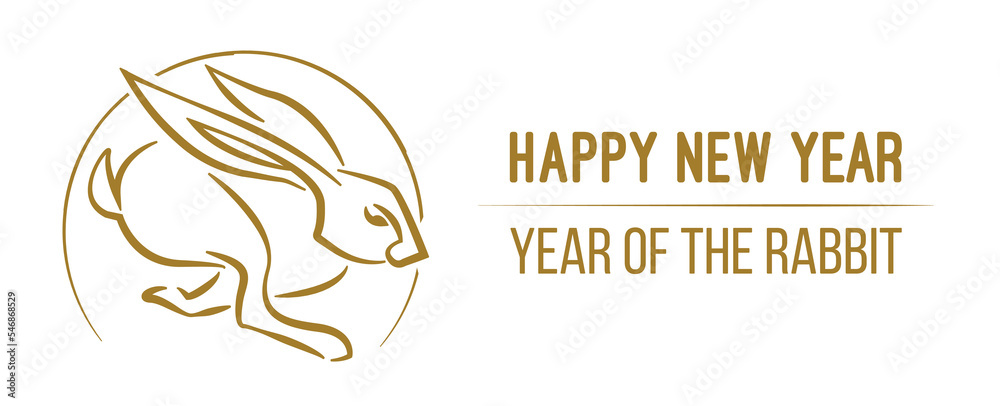 Isolate separate objects PNG, Chinese New Year of the Rabbit, Zodiac sign for greeting card ...