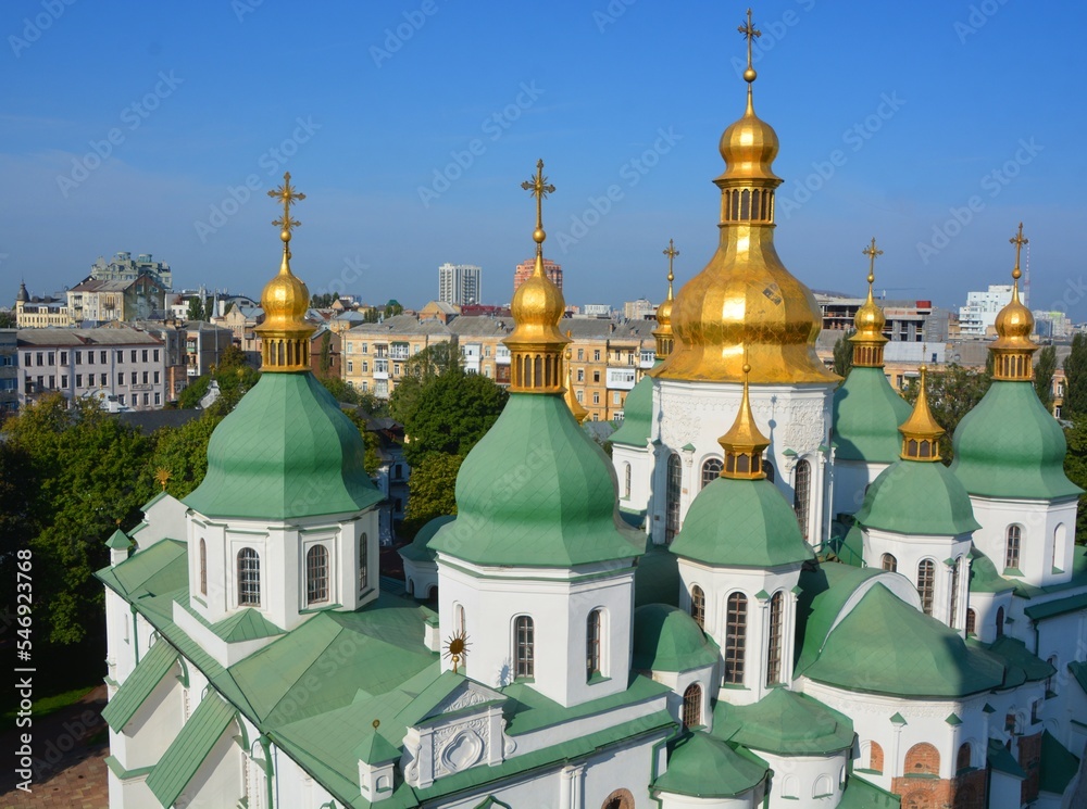 Saint Sophia Cathedral in Kiev is an architectural monument of Kievan ...