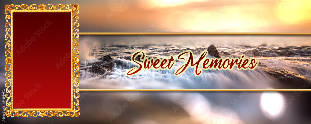 sweet memories album cover for photo collage, wedding album templates ...
