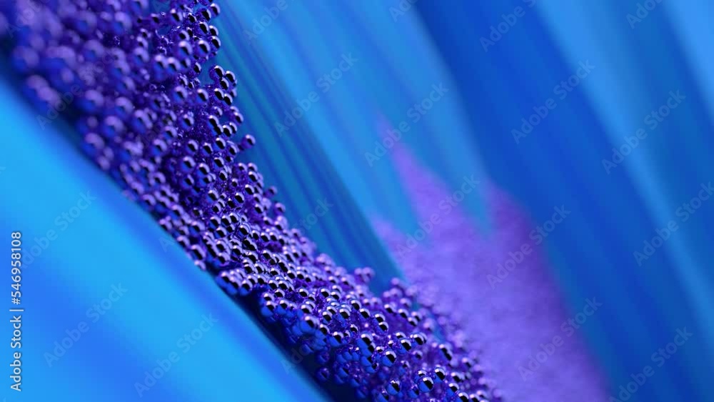 Vidéo Stock Creative 4k Motion design of 3d background with Neon Colors ...