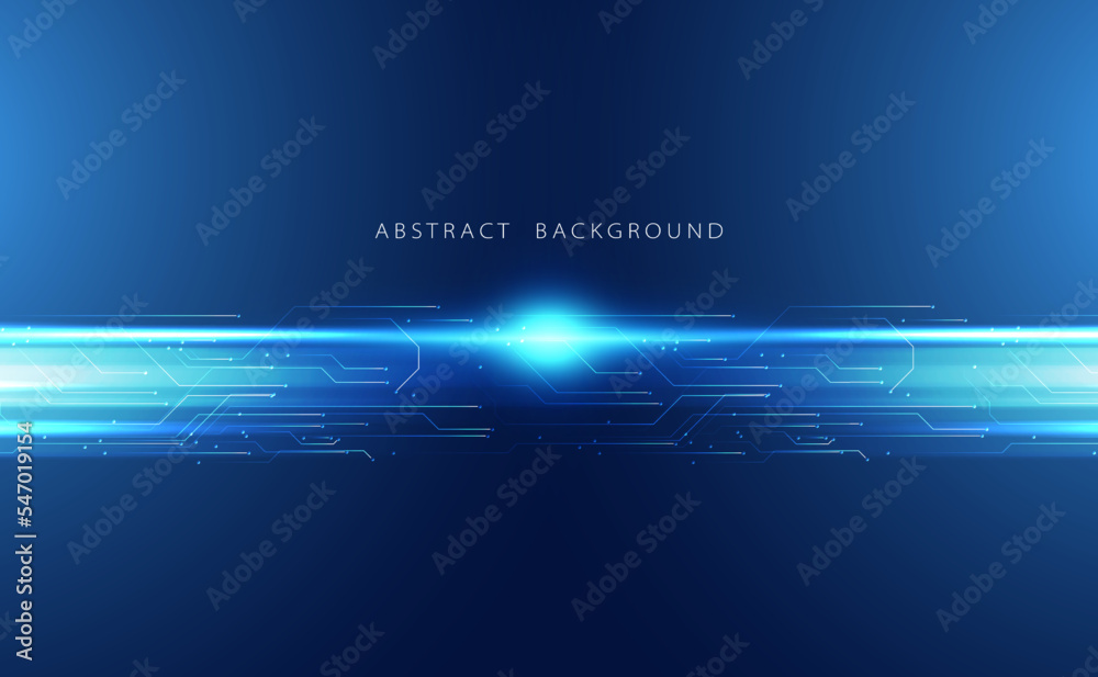Abstract background technology motion speed light blue high speed light ...