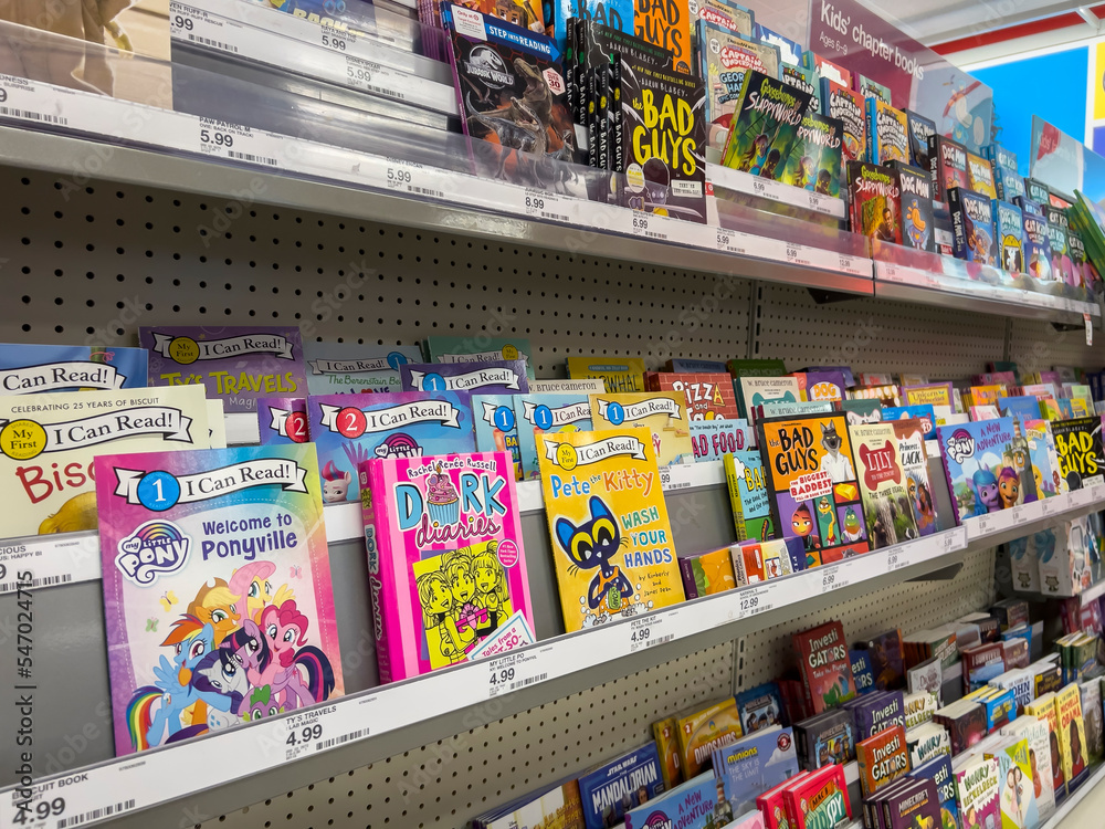 Seattle, WA USA - circa September 2022: Angled view of childrens ...