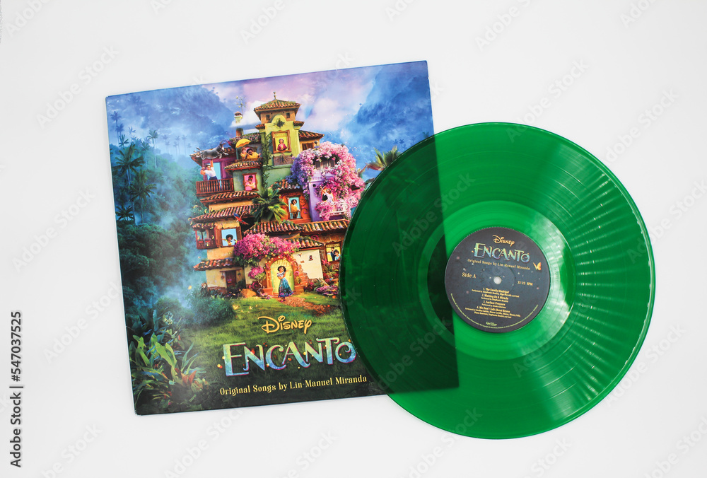 Encanto is the soundtrack album to Disney's 2021 film. Green vinyl ...