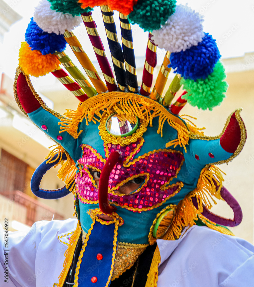 The annual Christmas parade Pase del Nino (Traveling Child) at historic ...