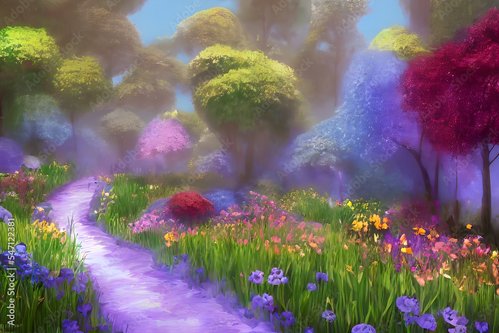 Magical Flower Garden
