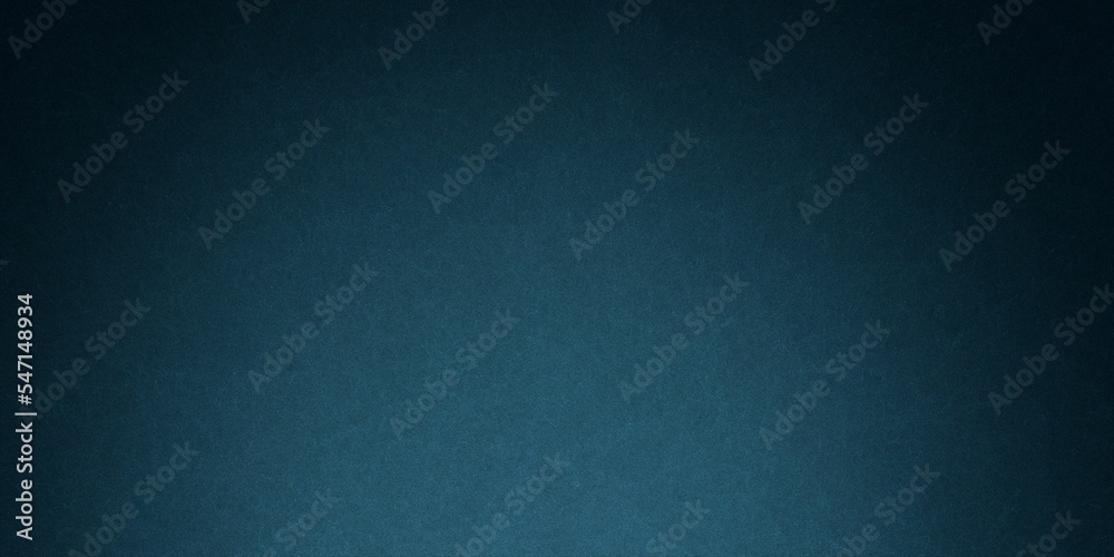 Dark blue background texture with black vignette in old vintage grunge ...