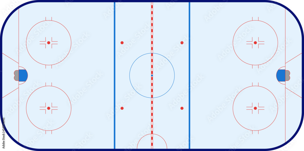 Nhl Rink Markings