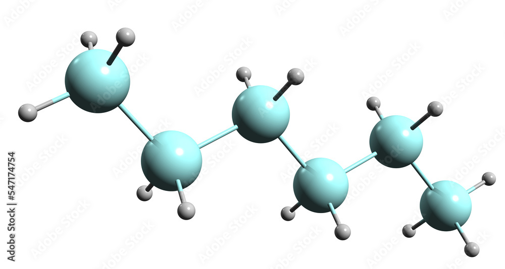 3D image of Hexasilane skeletal formula - molecular chemical structure ...