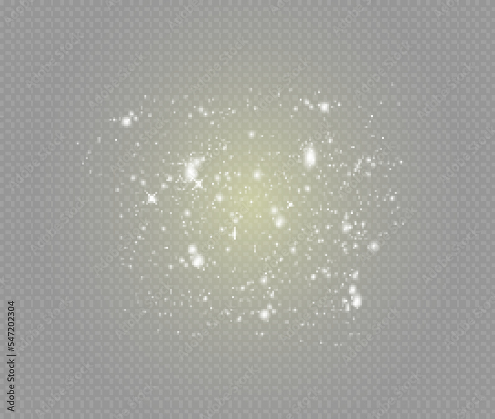 Abstract sparkling shiny texture. Shiny particle effect. Golden ...