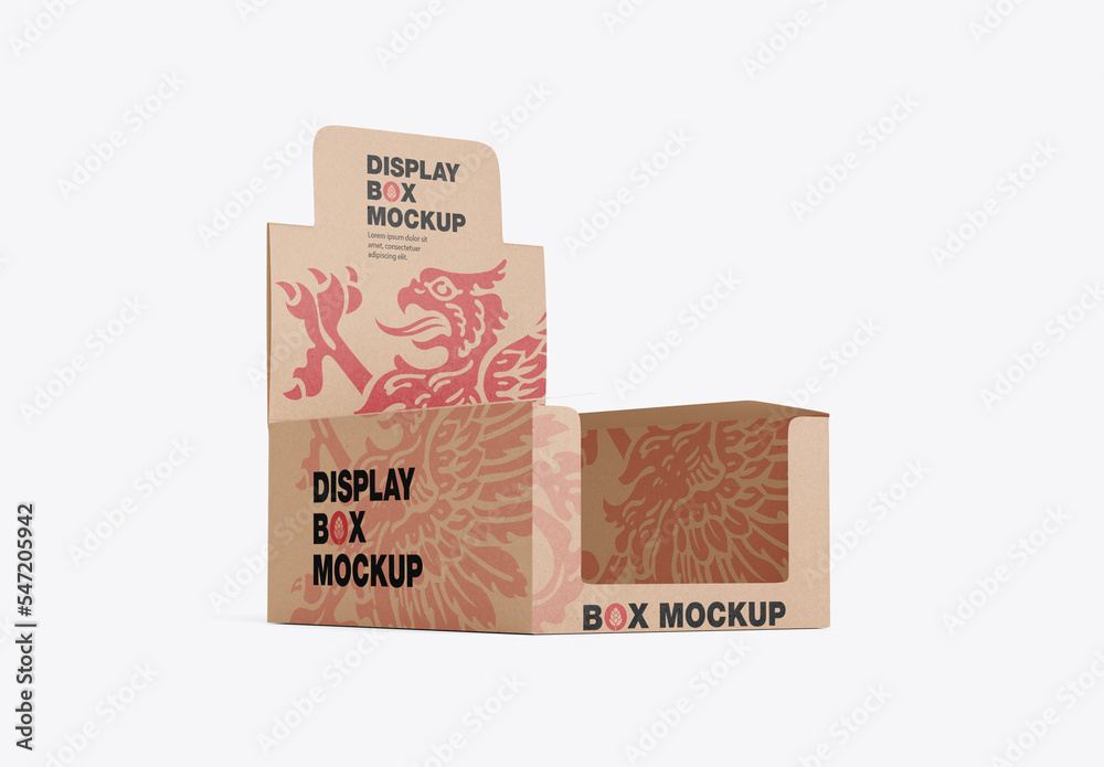 Display Box Mockup Stock Template | Adobe Stock