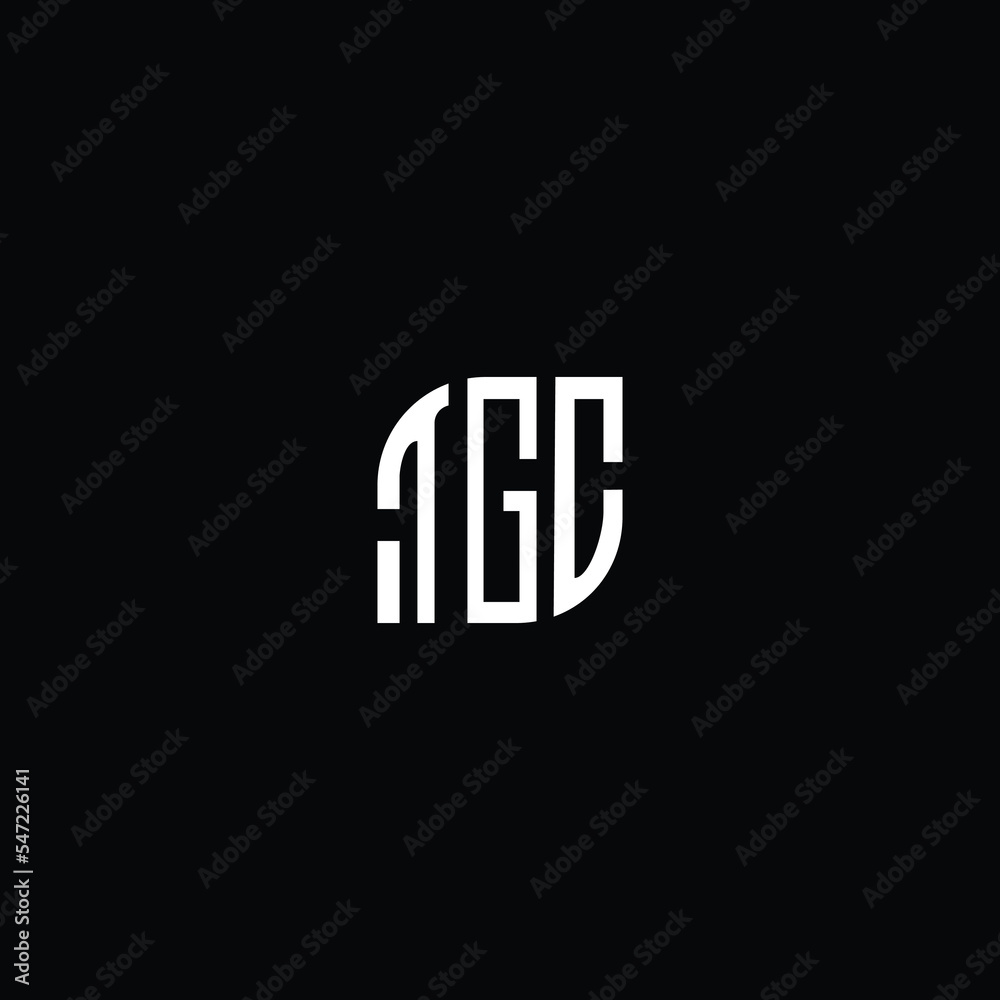 Professional Innovative Initial TGC logo . Letter TGC LOGO Minimal ...