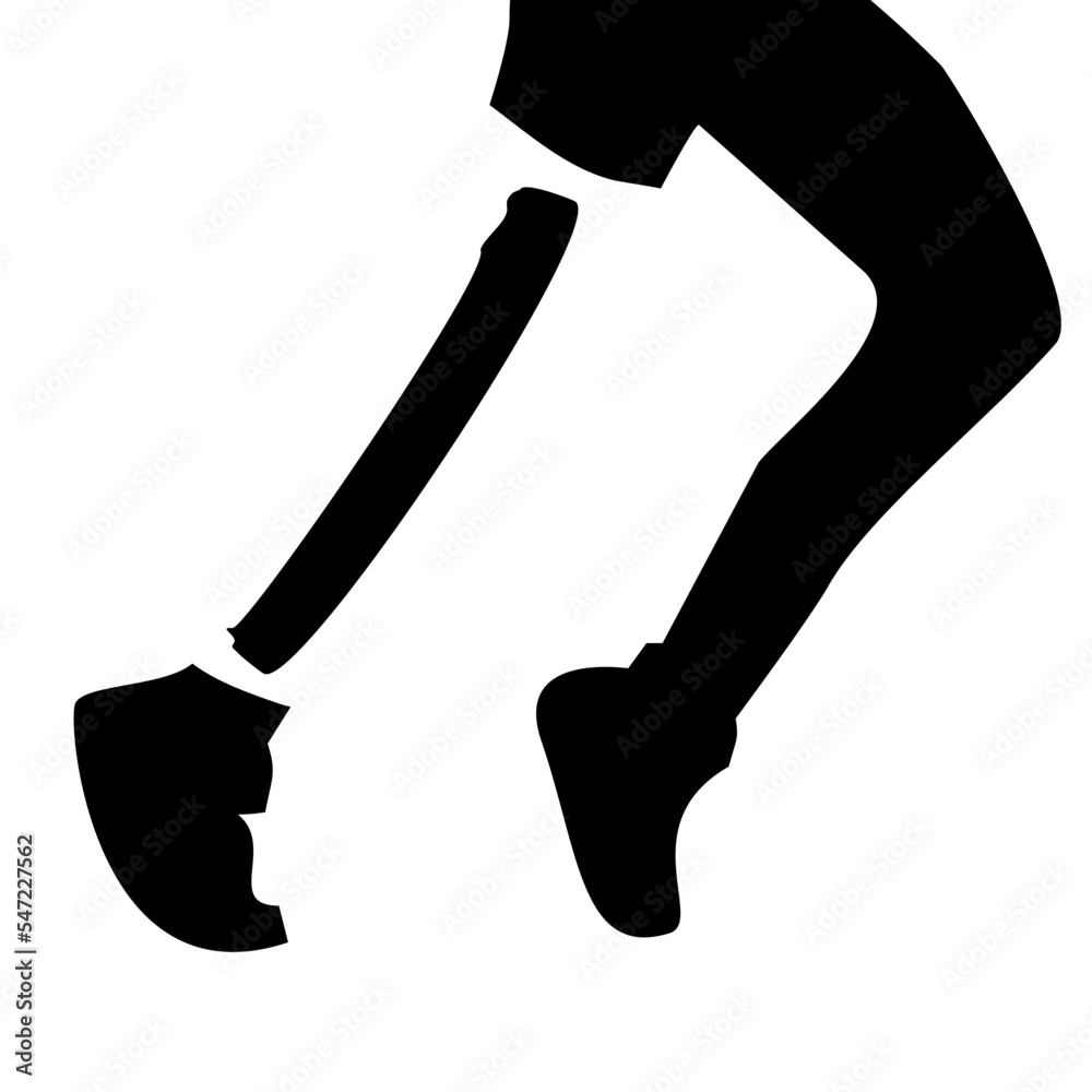 Prothese, artificial limb, symbol Stock Vector | Adobe Stock