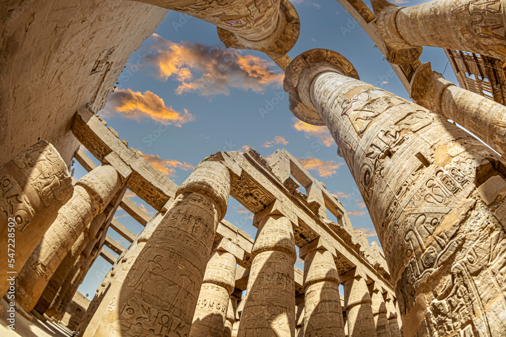 Karnak Temple complex, Luxor, Egypt Stock Photo | Adobe Stock