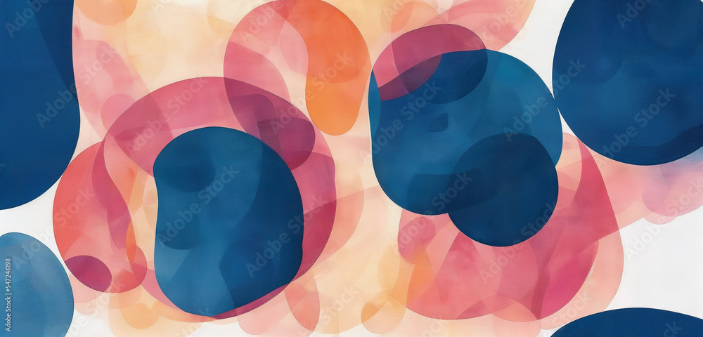 Watercolor abstract art composition background wallpaper design ...