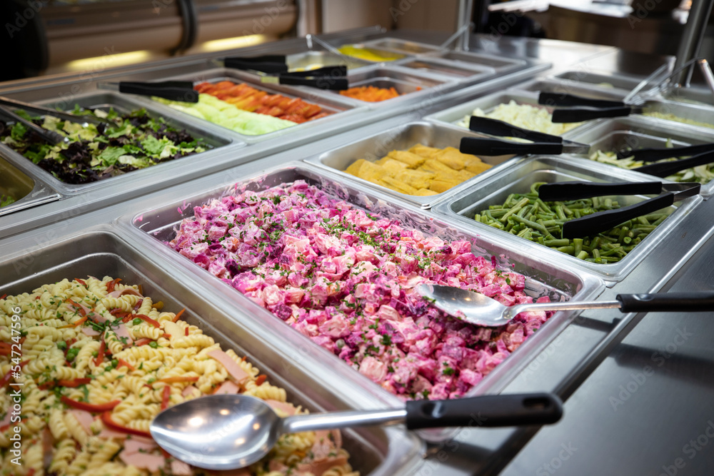 Buffet de comida Peruana - Peruvian food buffet Stock Photo | Adobe Stock