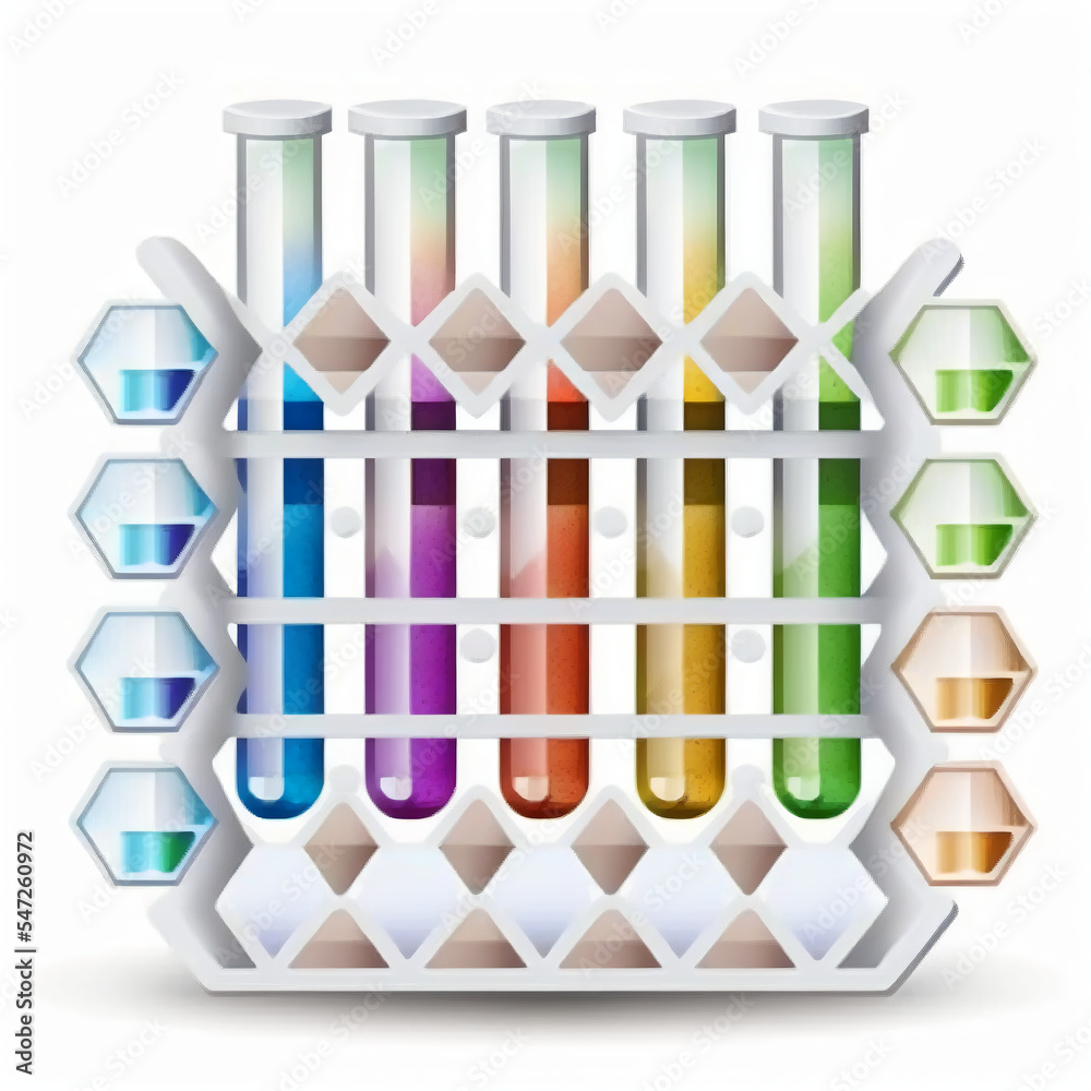 Science symbol. Test tube vector illustration for design or logo ...