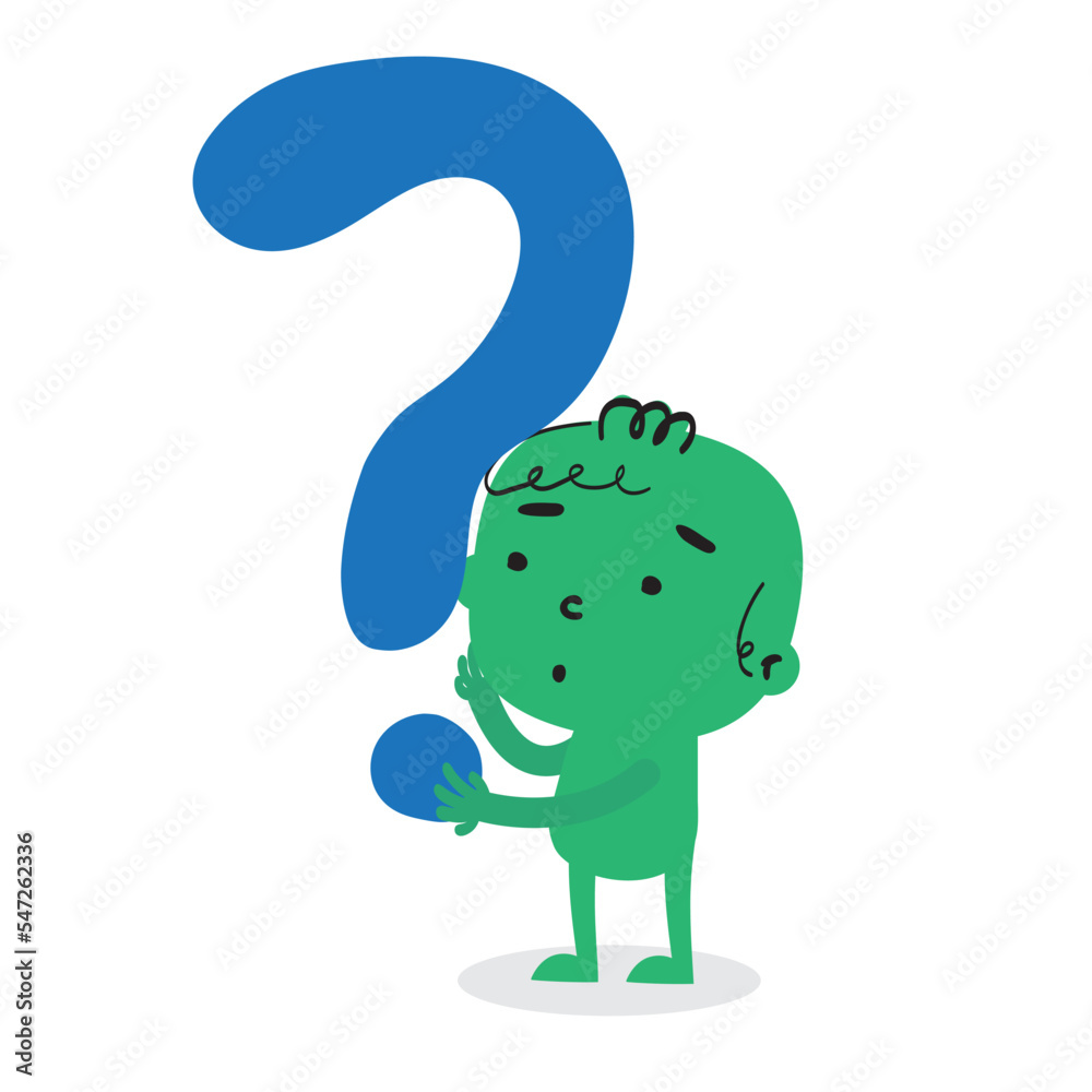 Dibujo garabato en vectores de personajes divertidos estilo caricatura ...