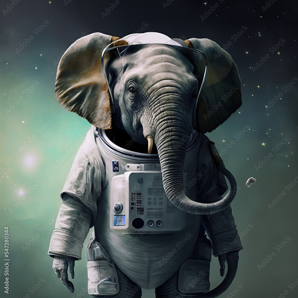 Elephant Space Suit