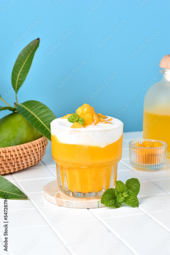 King Mango Thai is a mango juice drink from Thailand combined with ...