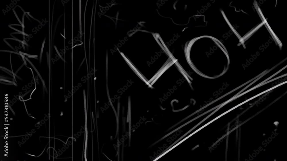 Video „Animation old film with color glare on a black screen. Intro ...