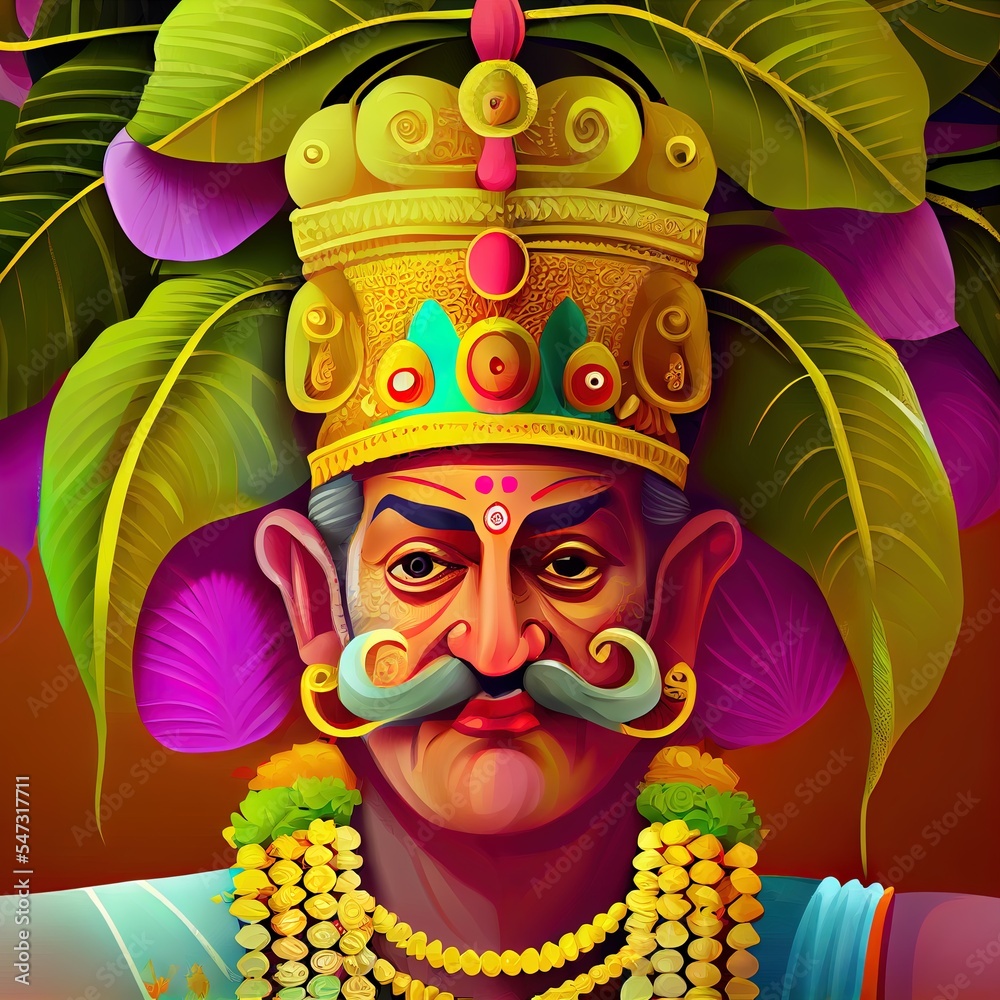 mahabali or maveli, Kerala old king. he is coming for every year onam ...