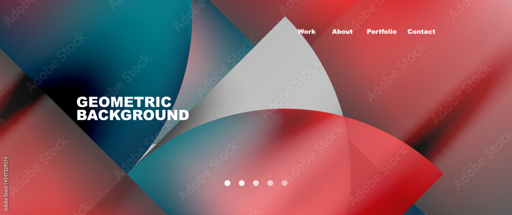 Circles and round elements abstract background design for wallpaper ...